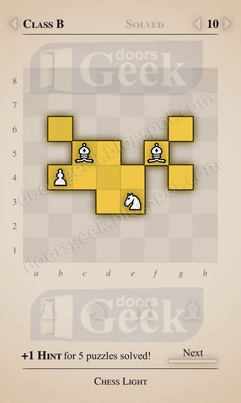 Chess Light [Class B] Level 10 ~ Doors Geek